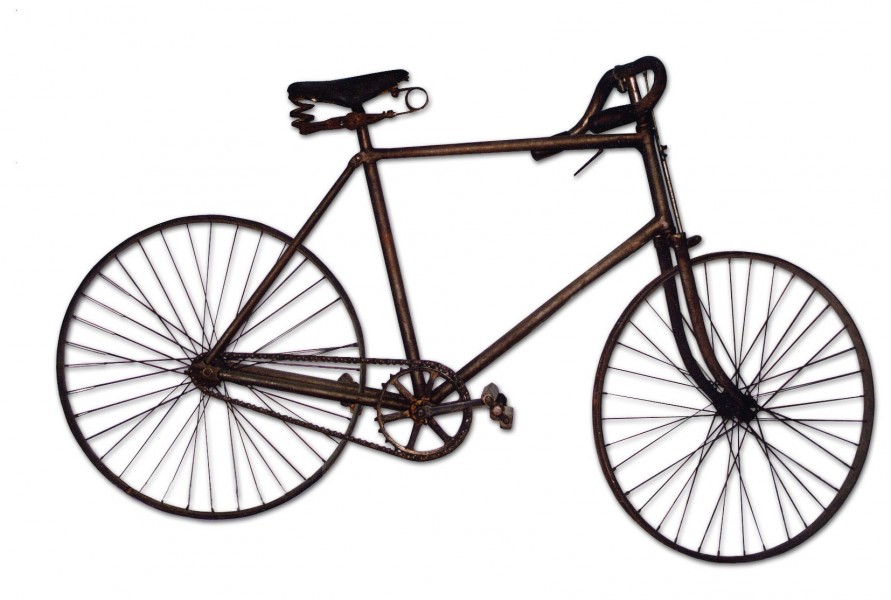 Bianchi, 1892, bicicletto da corsa - Museo Nicolis