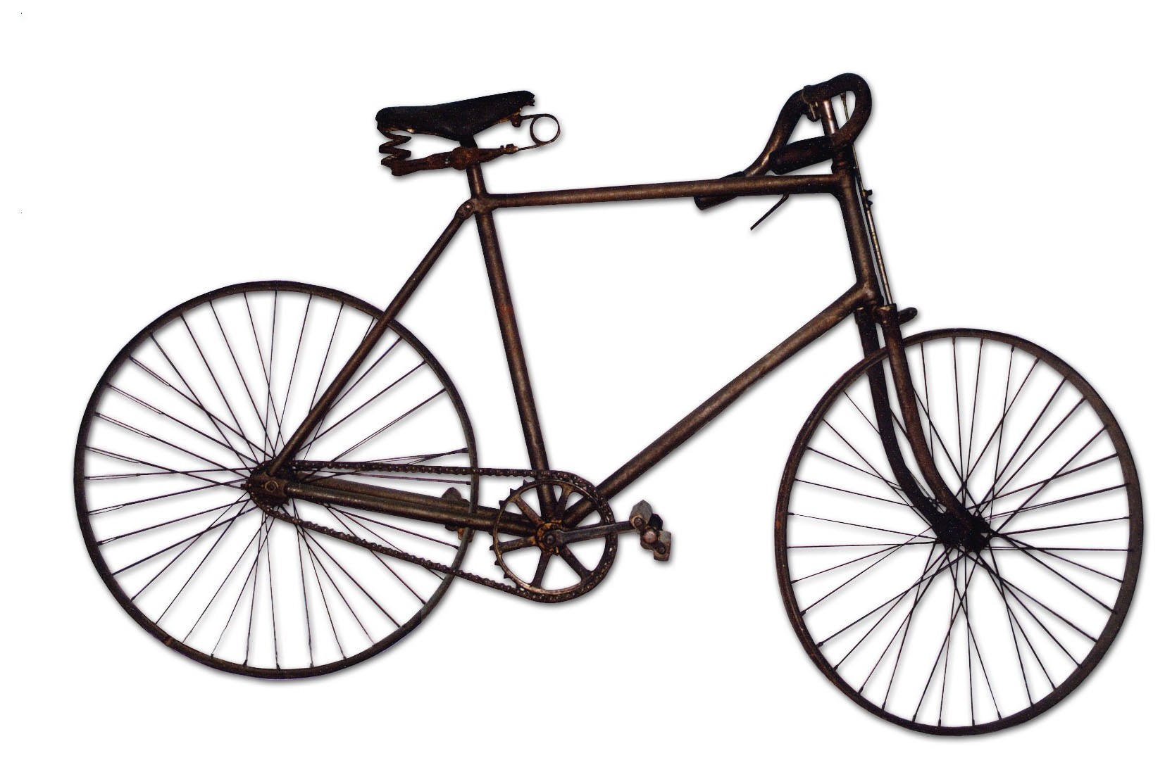 corsa, 1892, bicicletto Bianchi - Museo Nicolis
