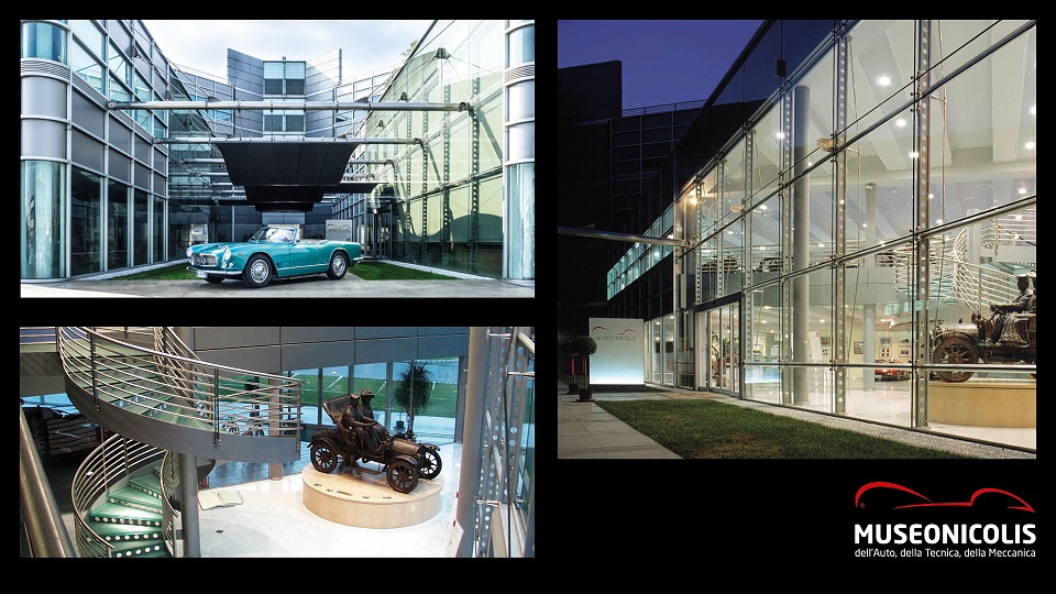Museo Nicolis, Maserati spider, composite edificio - Museo Nicolis