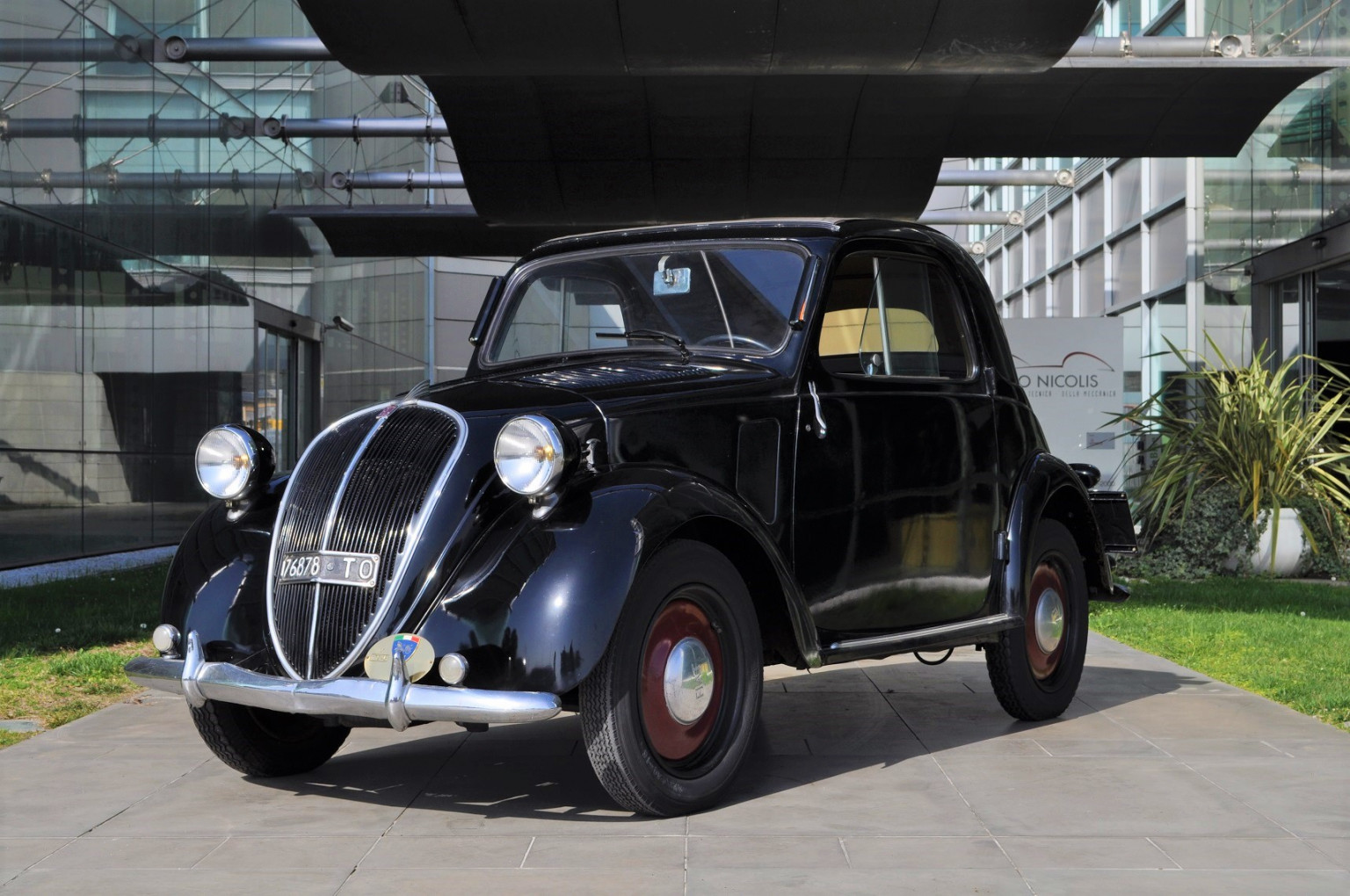 Museo Nicolis, Fiat 500 Topolino Tipo A 1947, ph Museo Nicolis Villafranca Verona, auto d'epoca ...
