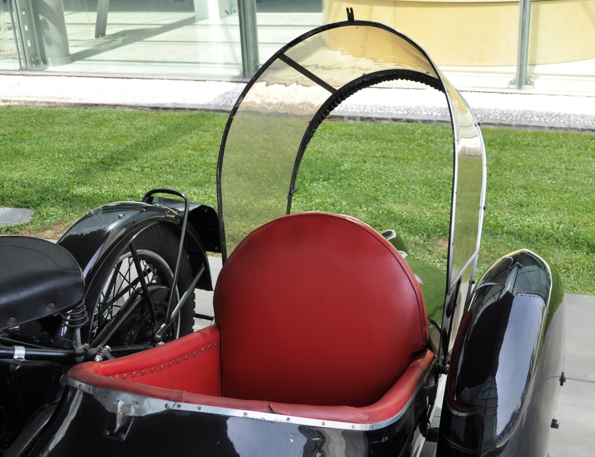 Ariel, 1932, Square Four con sidecar - Museo Nicolis