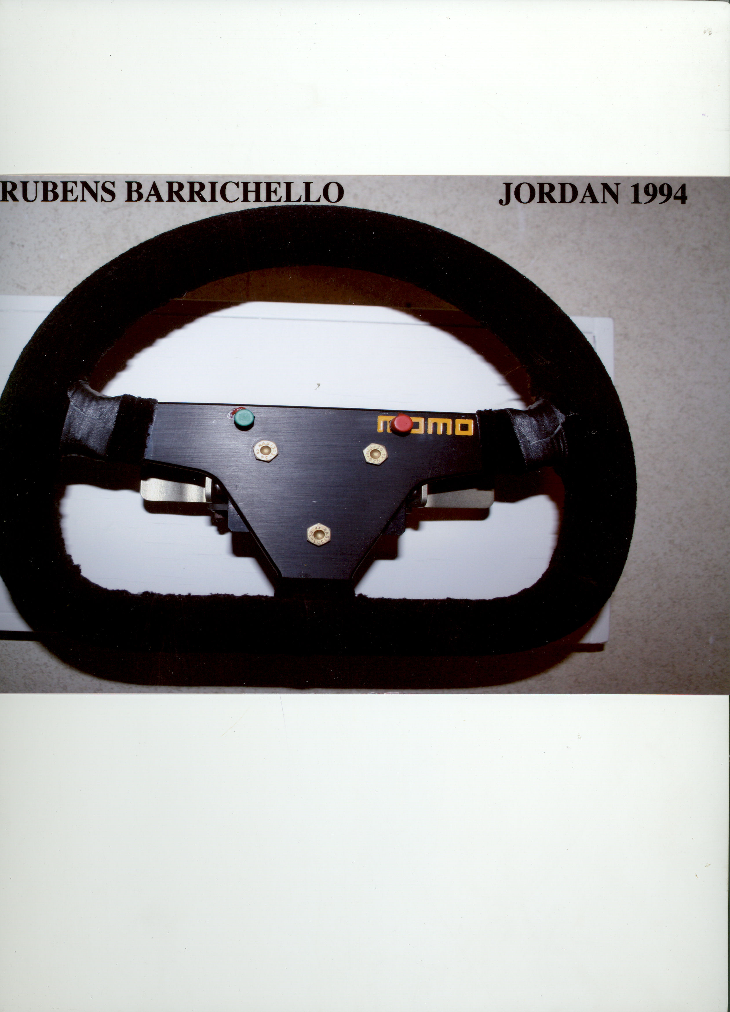 Barrichello Jordan 1994 - Museo Nicolis