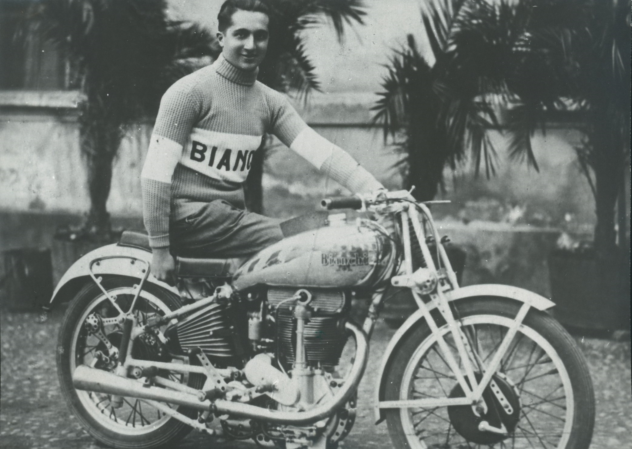 Museo Nicolis Alberto Ascari moto Bianchi - Museo Nicolis