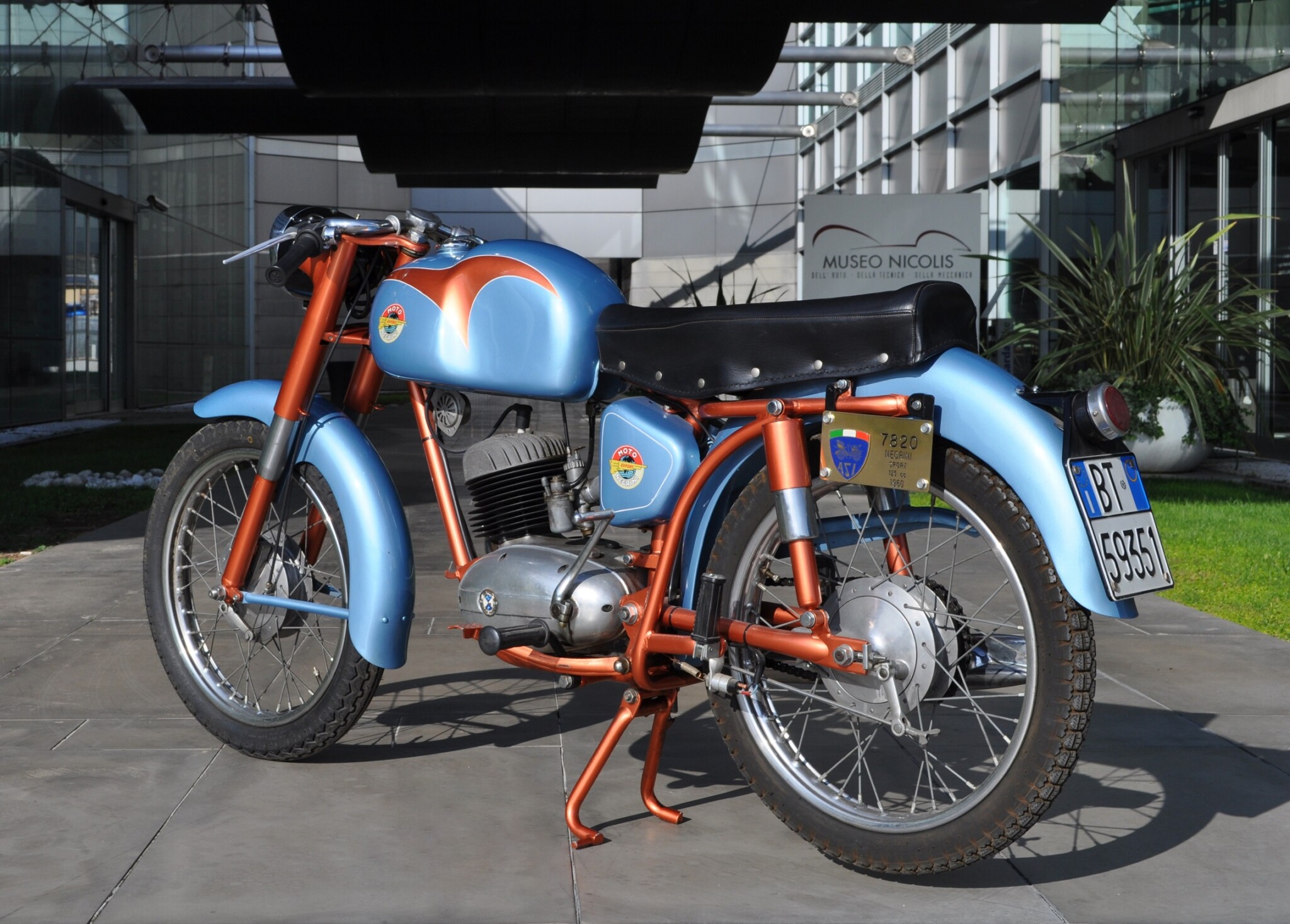 Moto Negrini, 1960, 125 Sport - Museo Nicolis