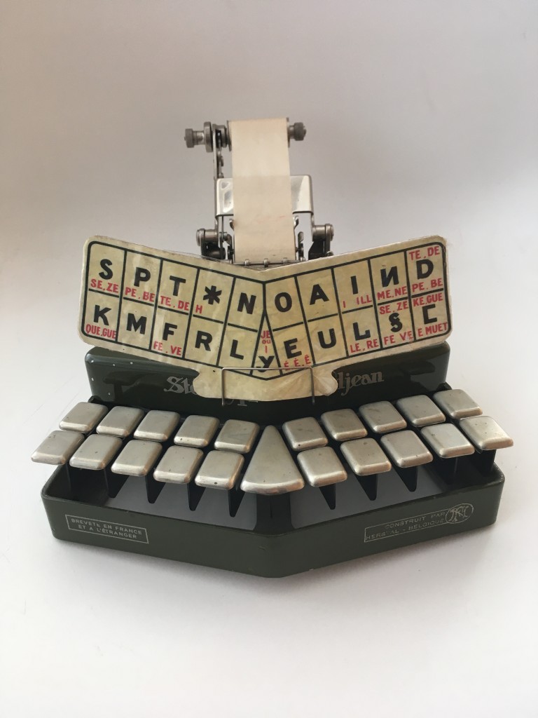 Grandjean, 1910, Stenotype - Museo Nicolis