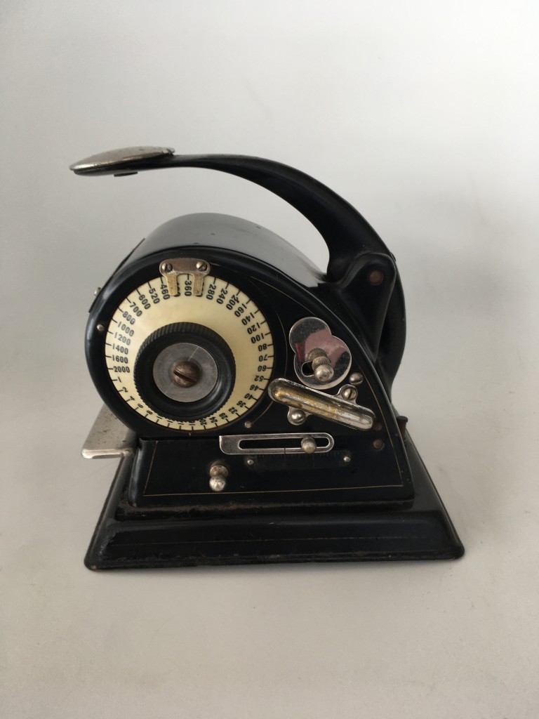 G.W. Todd & Co. Protectograph, 1915, Model H - Museo Nicolis