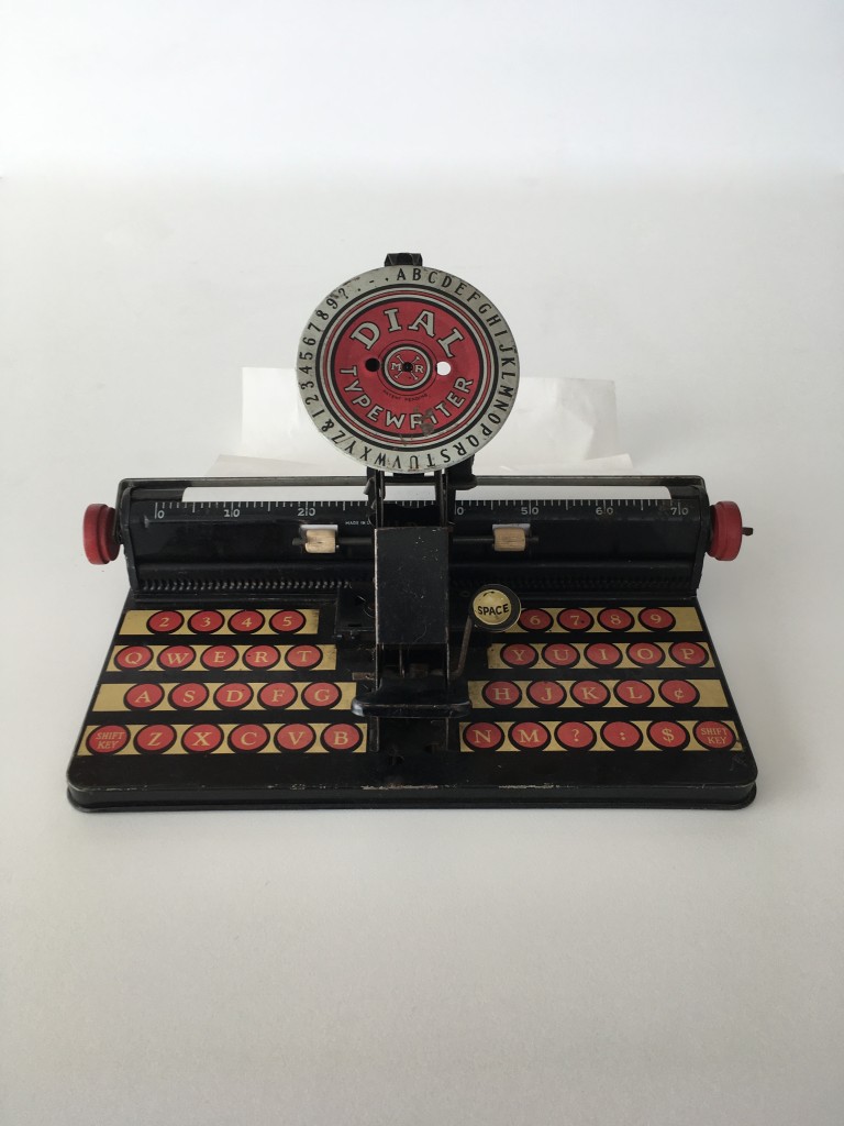 Dial, 1920, Typewriter Toy - Museo Nicolis