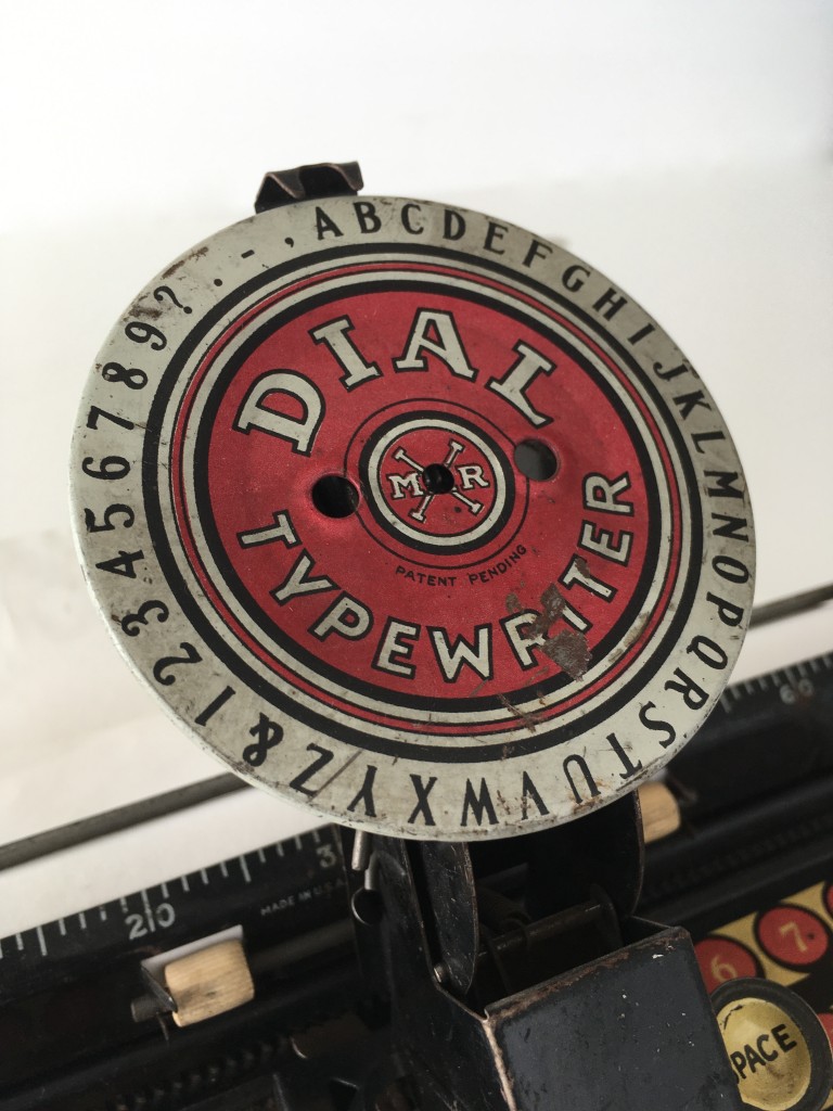 Dial, 1920, Typewriter Toy - Museo Nicolis